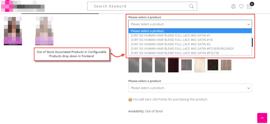 How to Show Magento 2 Out of Stock Associated Products in Configurable Products Dropdown