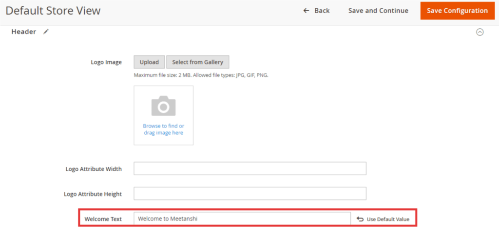 How To Change Welcome Message In Magento 2