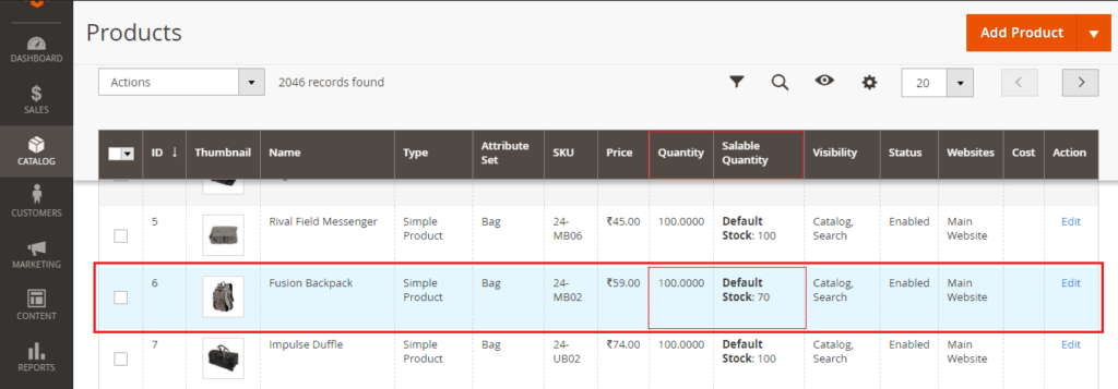 Magento 2 Salable Quantity Vs Quantity - Know The Difference