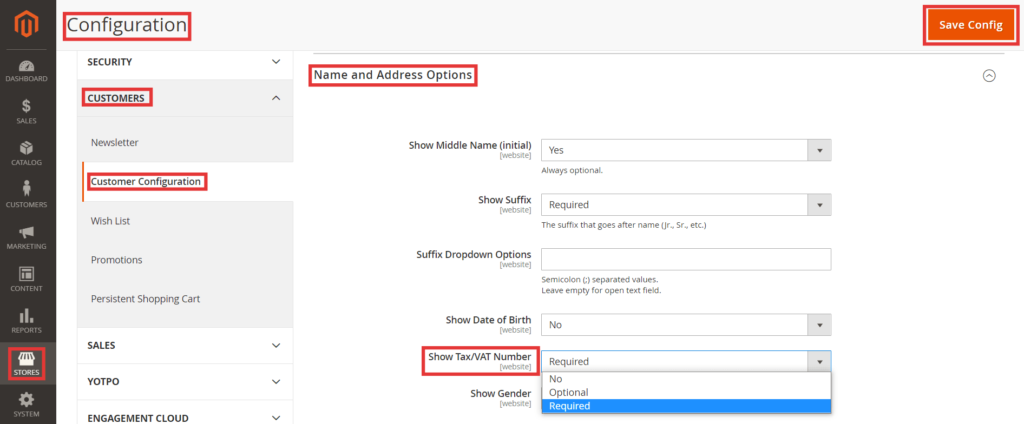 How To Show Tax/VAT Number In Registration Form In Magento 2
