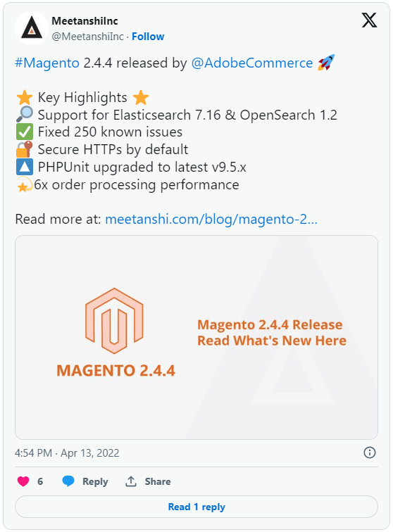 Magento 2.4.4 Version Released! - Read What's New Here