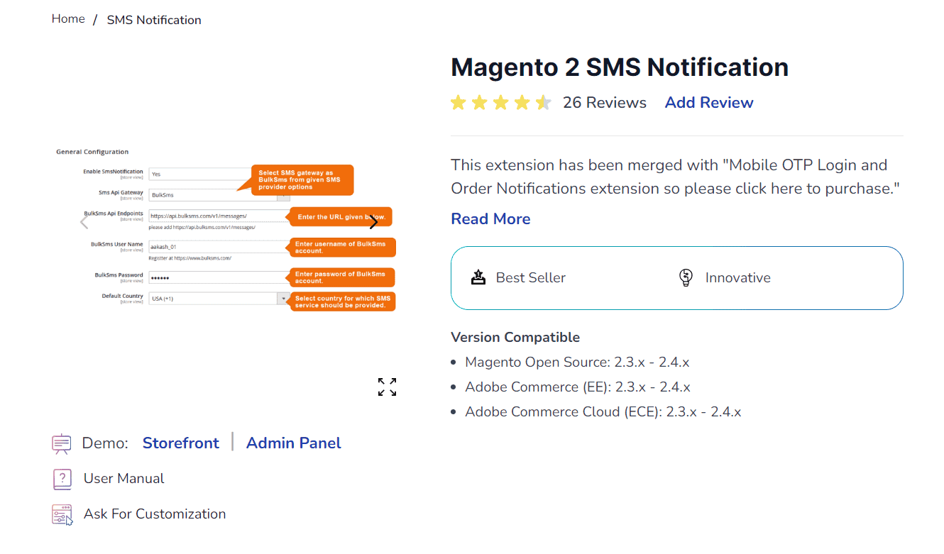 Best Magento 2 SMS Notification Extensions For 2025