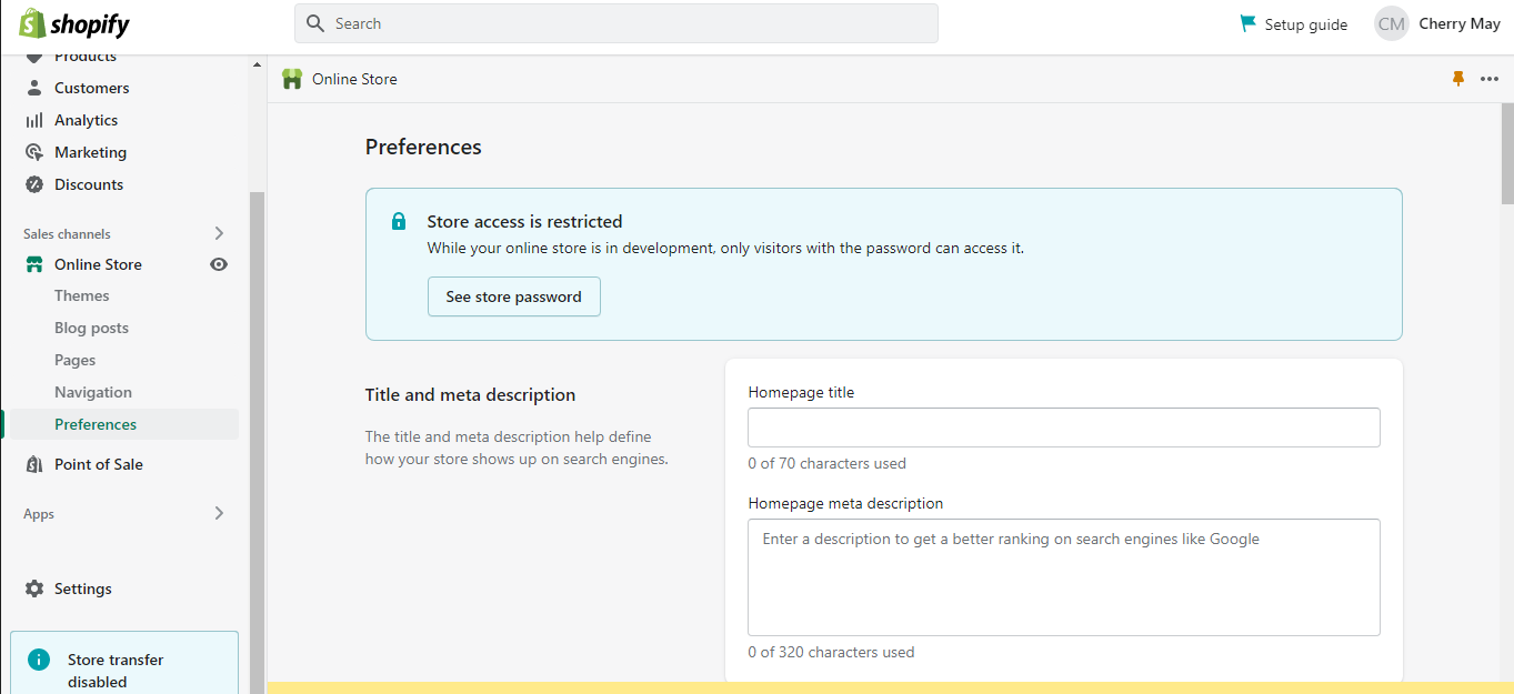 How To Put Your Shopify Store Under Construction