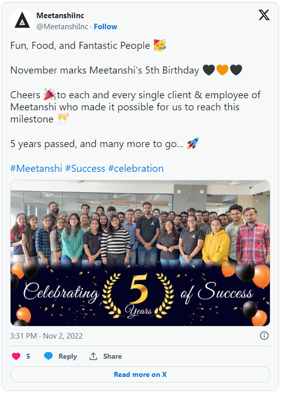 Meetanshi Turns 5! - Sneak Peek At Meetanshiversary Celebration