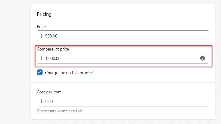 How To Set Compare At Price In Shopify (+Bulk Edit)