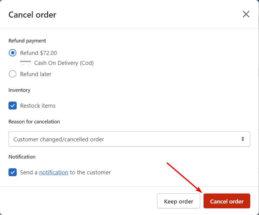 How to Cancel or Delete Orders in Shopify [Step-by-Step]