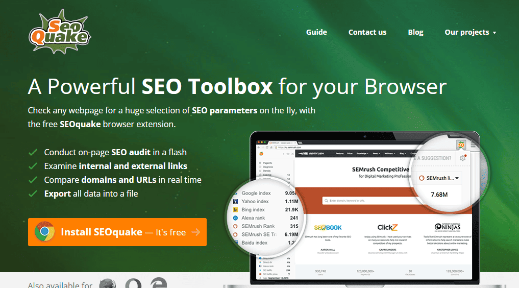 15 SEO Chrome Extensions You Should Use In 2024
