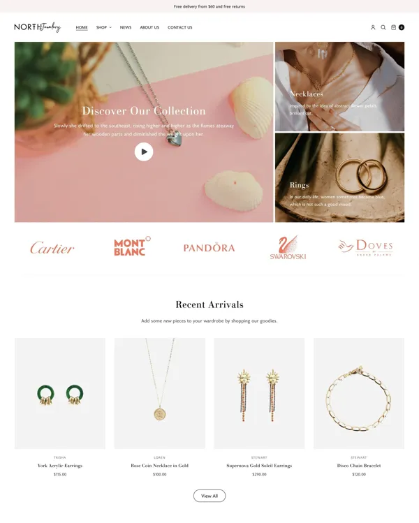 12 Best Shopify Themes For Jewelry Stores [Premium]