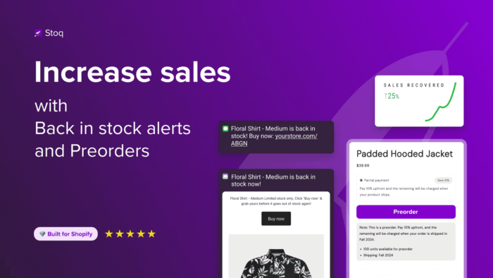5 Best Shopify Back in Stock Apps [Restock Alerts]