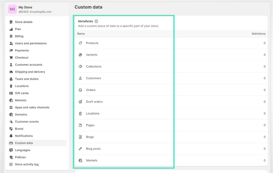 Shopify Metafields: The Definitive Guide To Custom Fields
