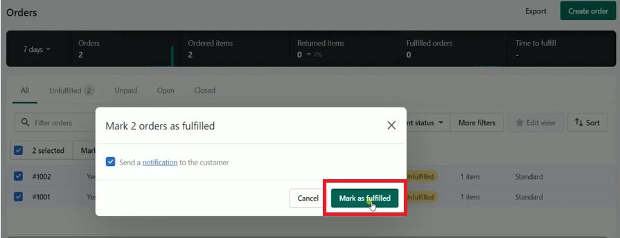 How To Fulfill Orders On Shopify: Step-by-Step Tutorial