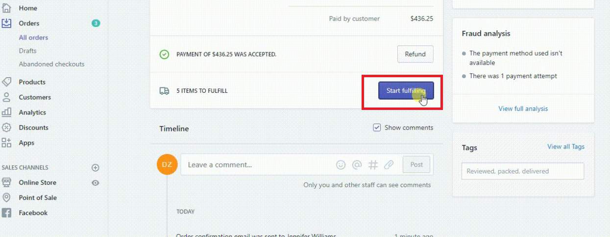How To Fulfill Orders On Shopify: Step-by-Step Tutorial