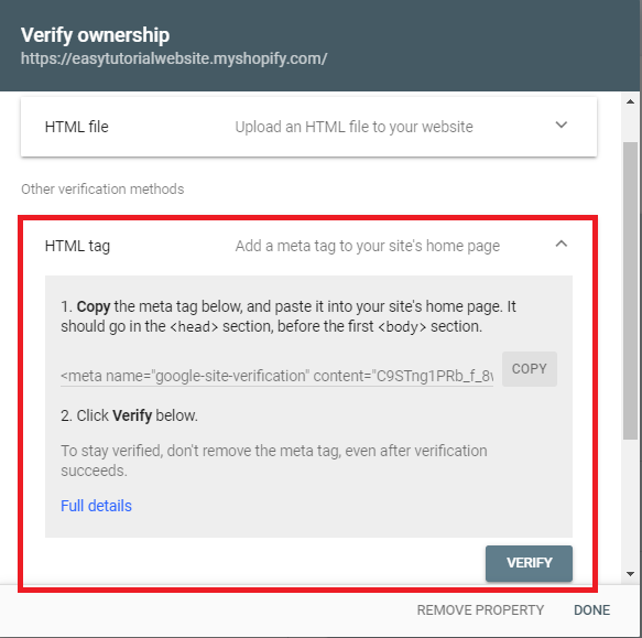 How To Add Google Search Console To Shopify? - Guide