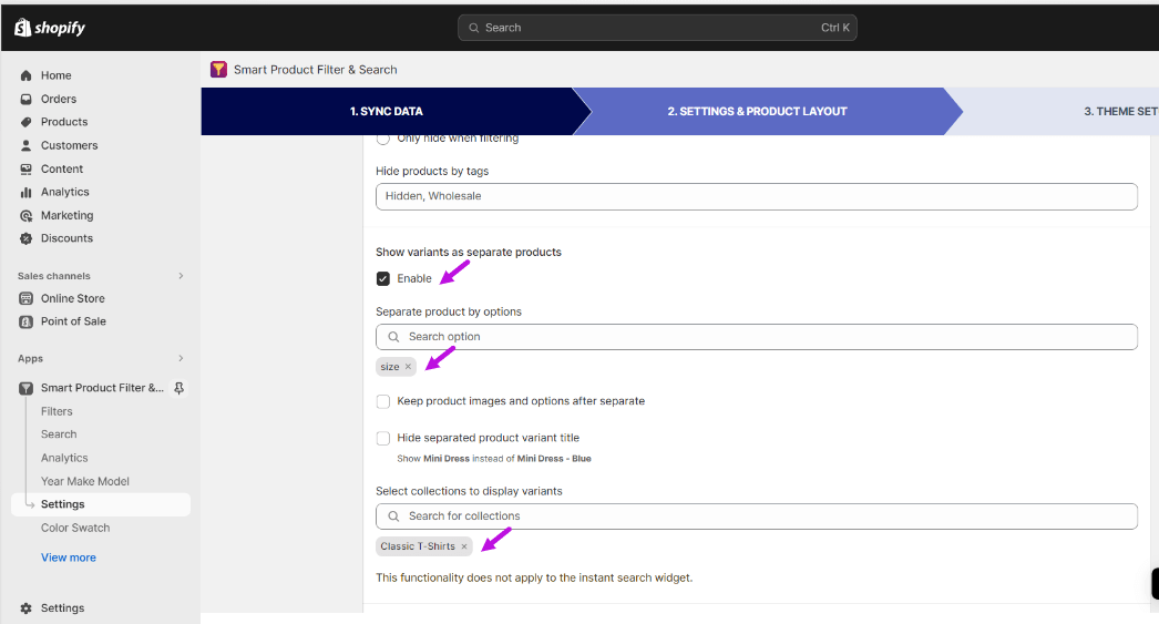 How To Show Shopify Variants As Separate Products