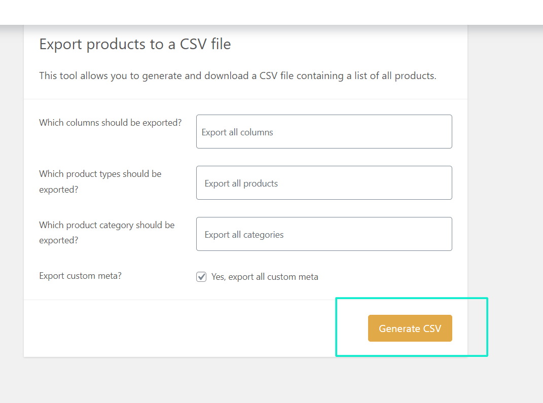 How To Export Products From WooCommerce To Shopify?