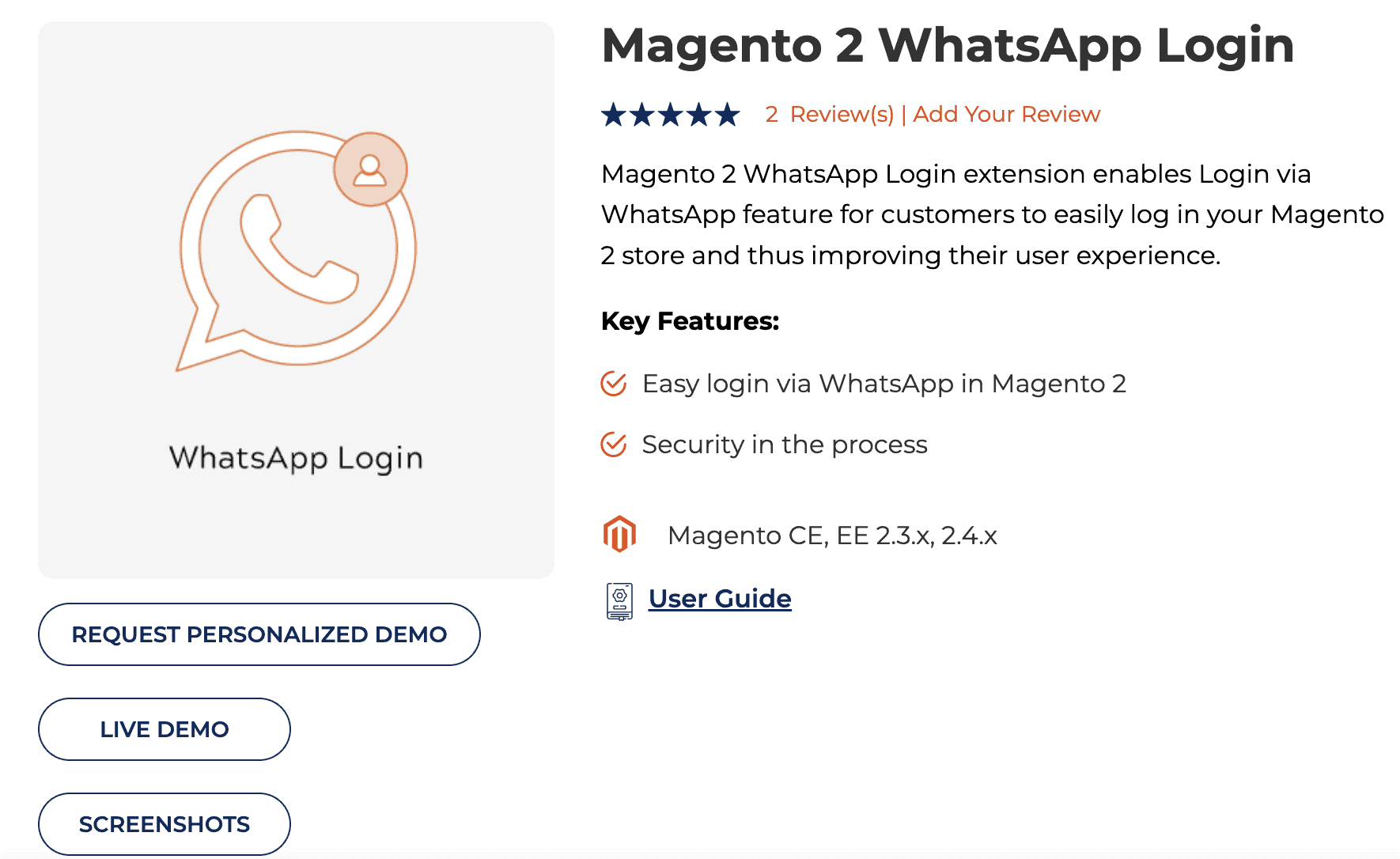 Best Magento 2 WhatsApp Extensions For Ecommerce Businesses