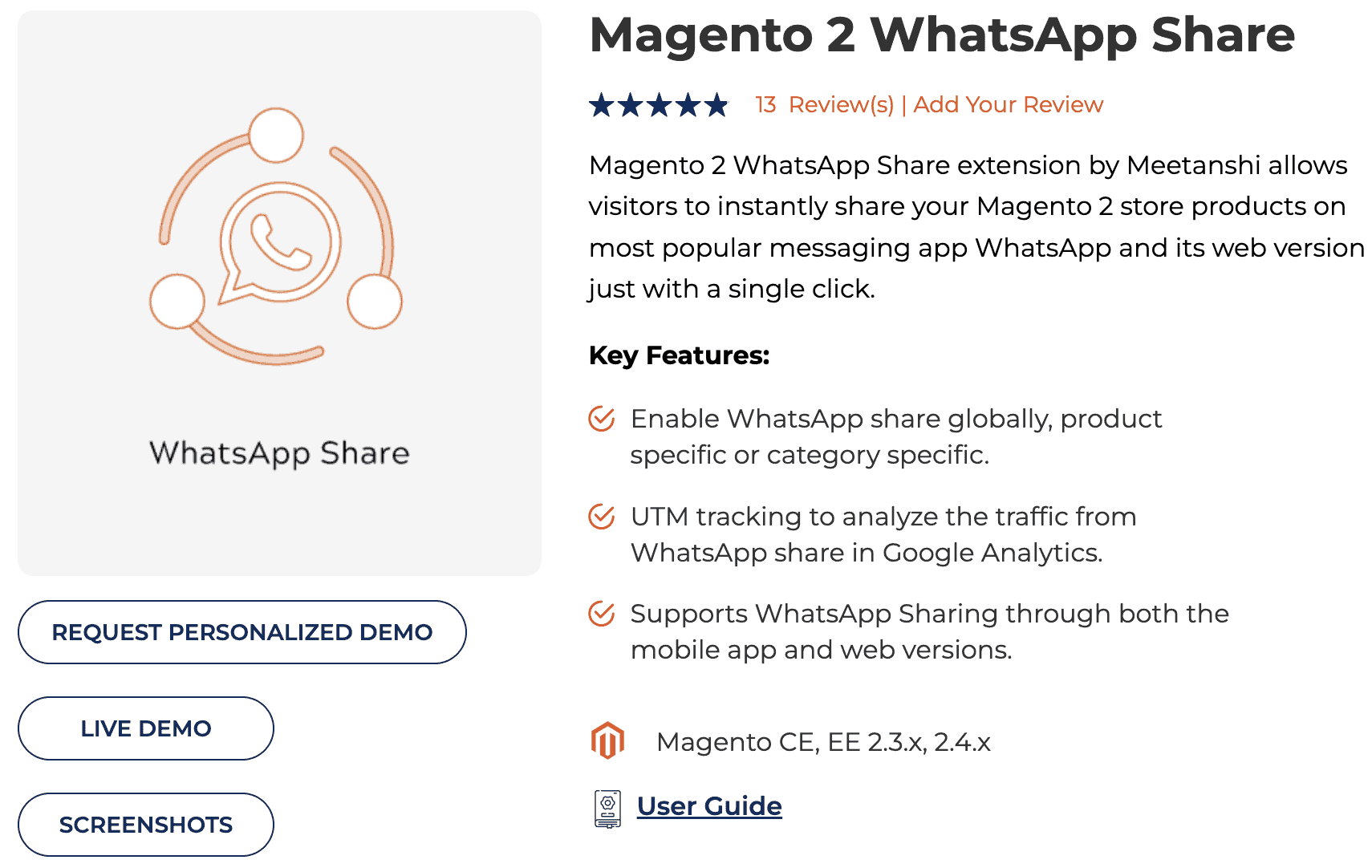Best Magento 2 WhatsApp Extensions For Ecommerce Businesses