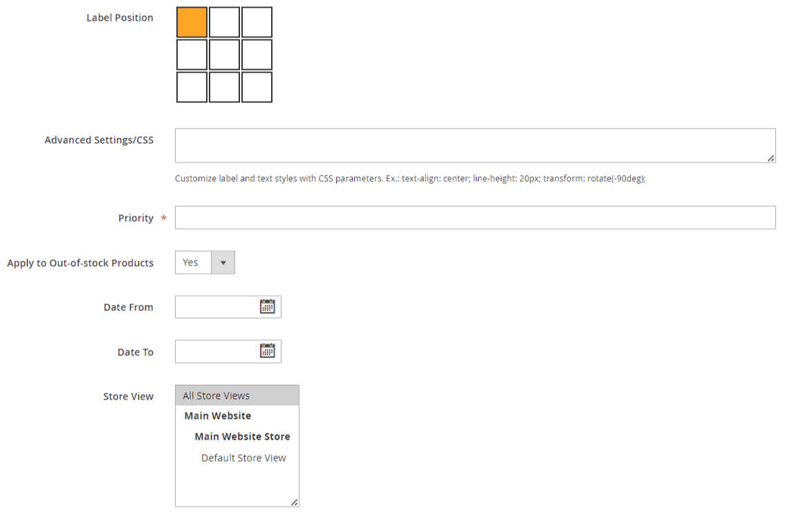 How To Create Custom Product Labels In Magento 2?