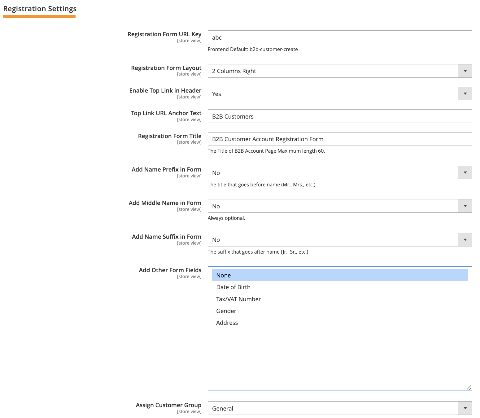 Learn How To Create A B2B Registration Form In Magento 2