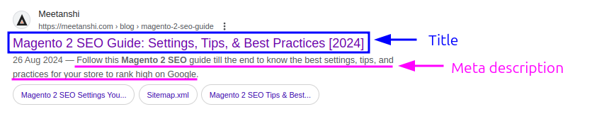 How to Change Title and Meta Description in Magento 2
