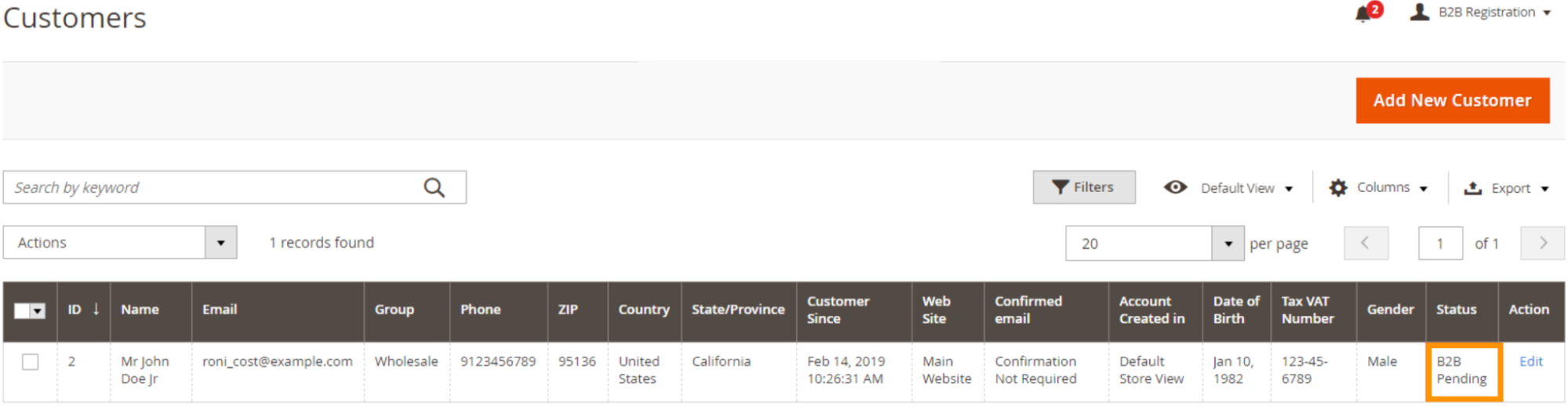 Learn How To Create A B2B Registration Form In Magento 2