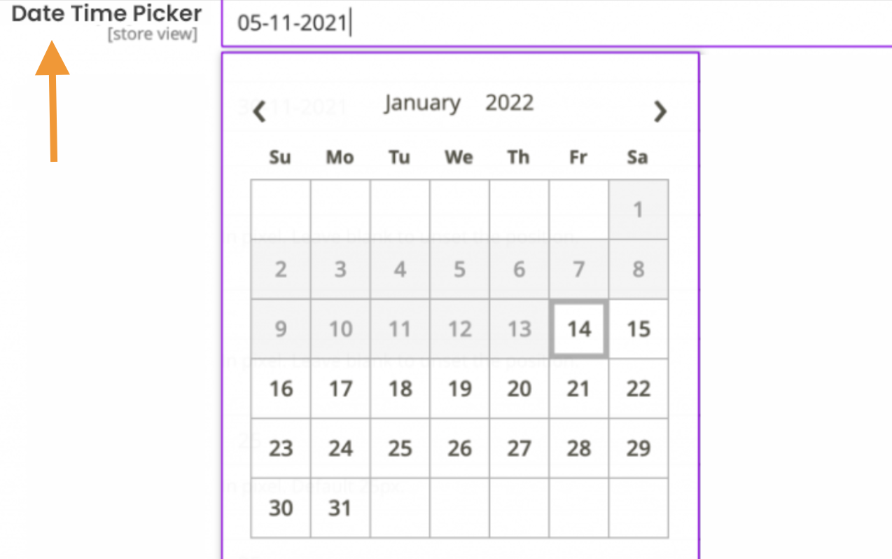 Magento 2 Add Date & Time Picker in Admin System Configuration