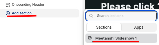 How to Add a Slideshow Section in Shopify?