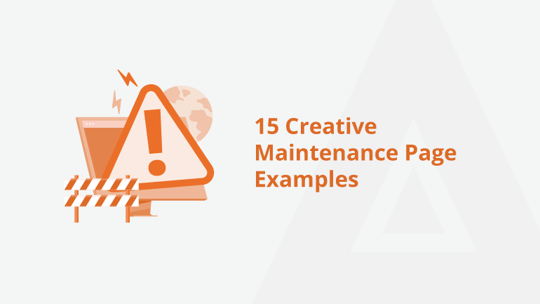 15+ Creative Maintenance Page Examples [2025]