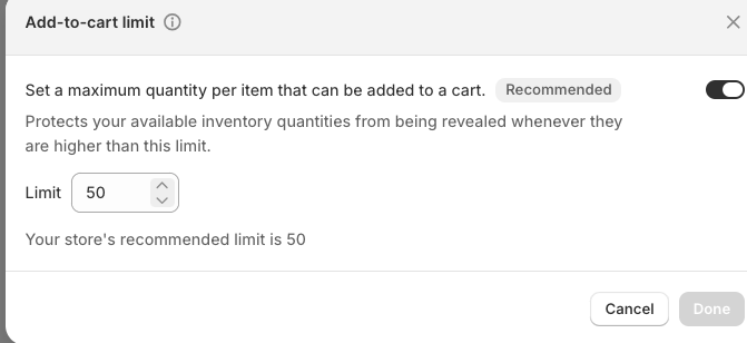 How to Add Maximum & Minimum Order Quantity Limit Rule in Shopify