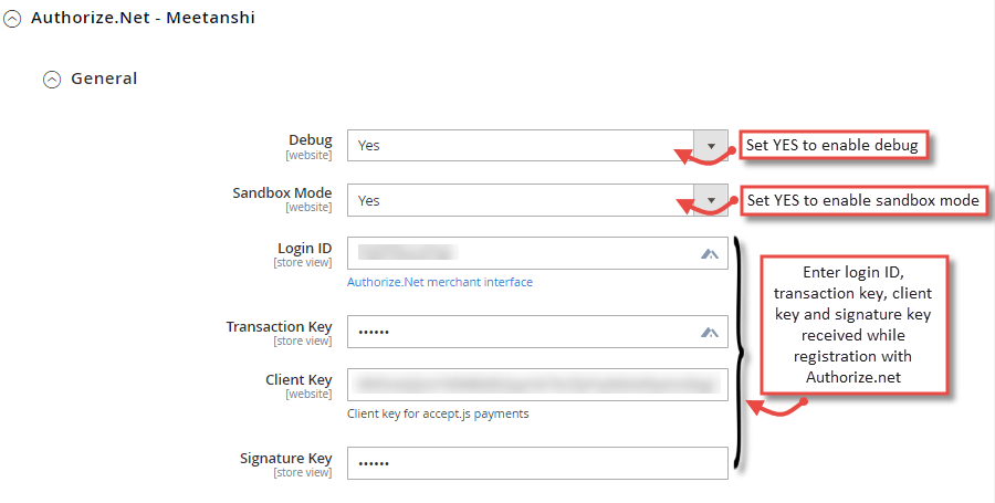Magento 2 Authorize.net | Meetanshi Docs