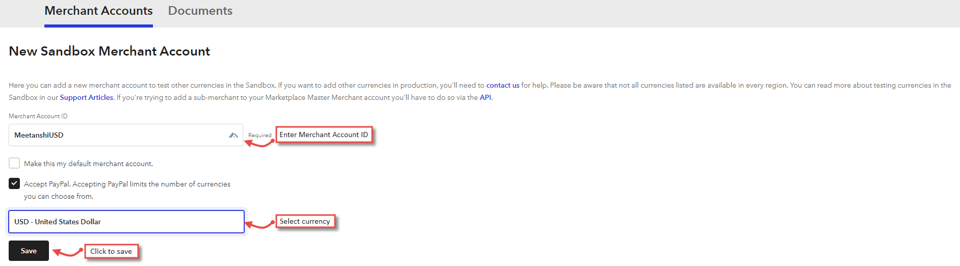 Magento 2 Braintree Multi Currency | Meetanshi Docs