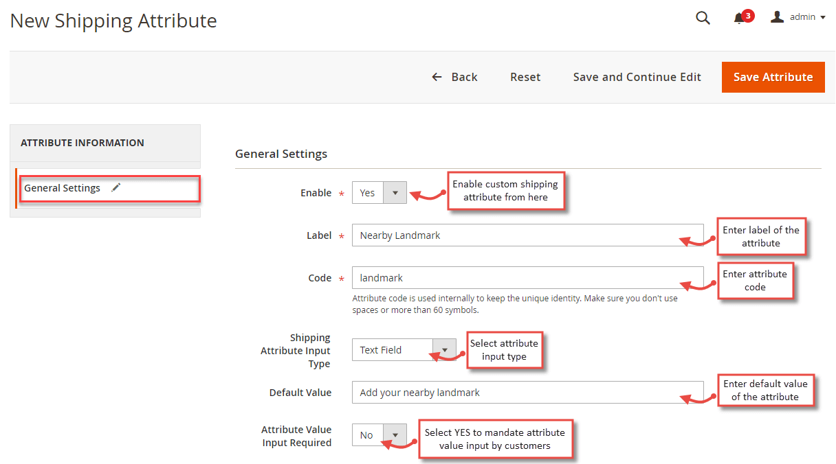 Magento 2 Custom Shipping Attributes
