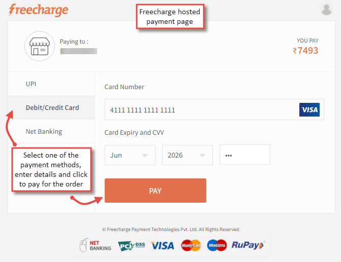Magento 2 FreeCharge Payment Gateway | Meetanshi Docs