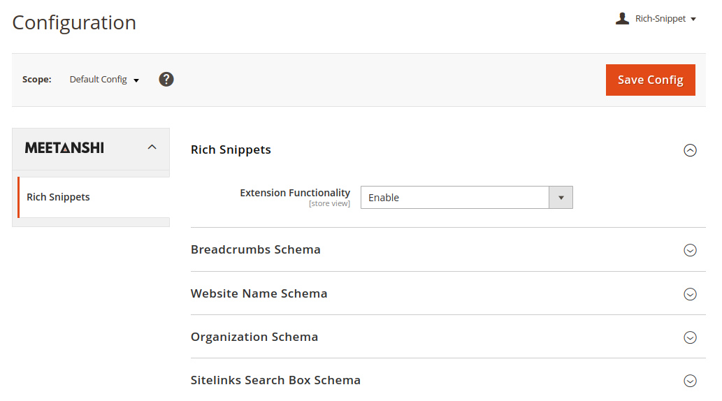 Magento 2 Google Rich Snippets | Meetanshi Docs