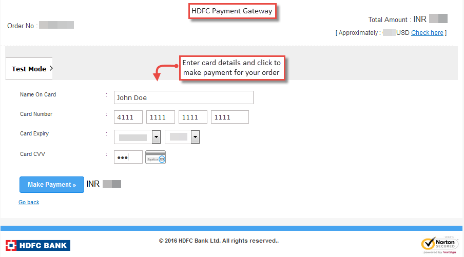 Magento 2 HDFC Payment Gateway | Meetanshi Docs