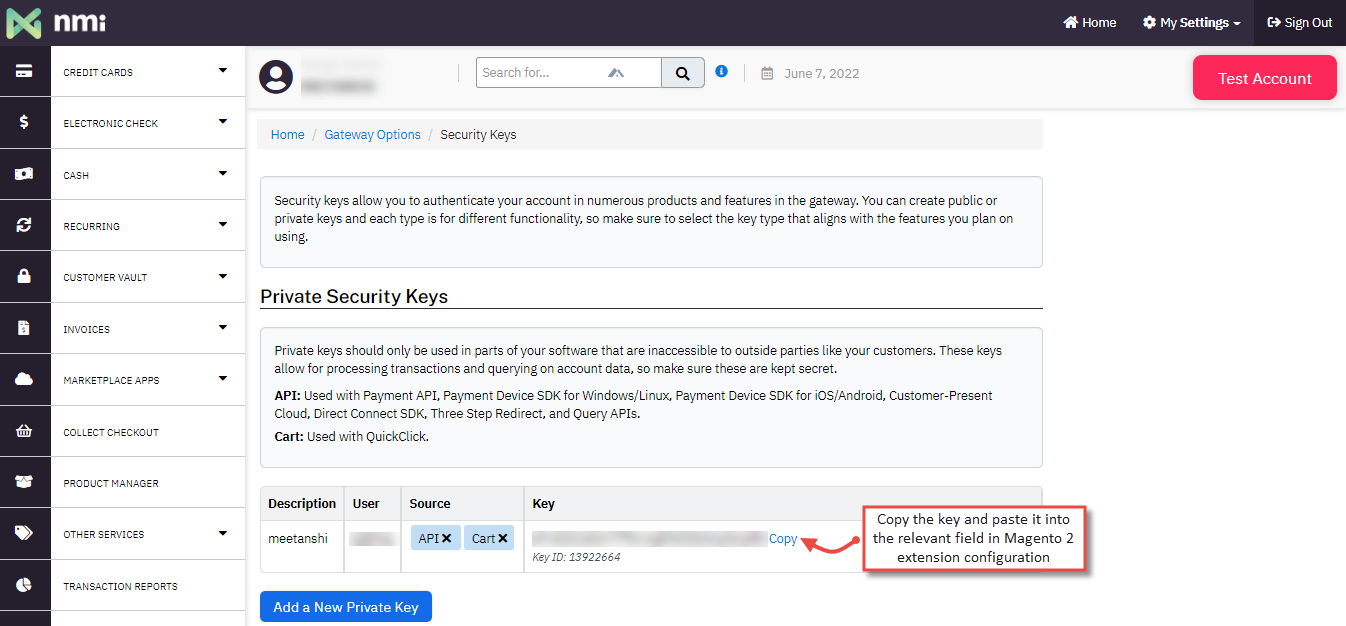 Magento 2 NMI Payment Gateway | Meetanshi Docs