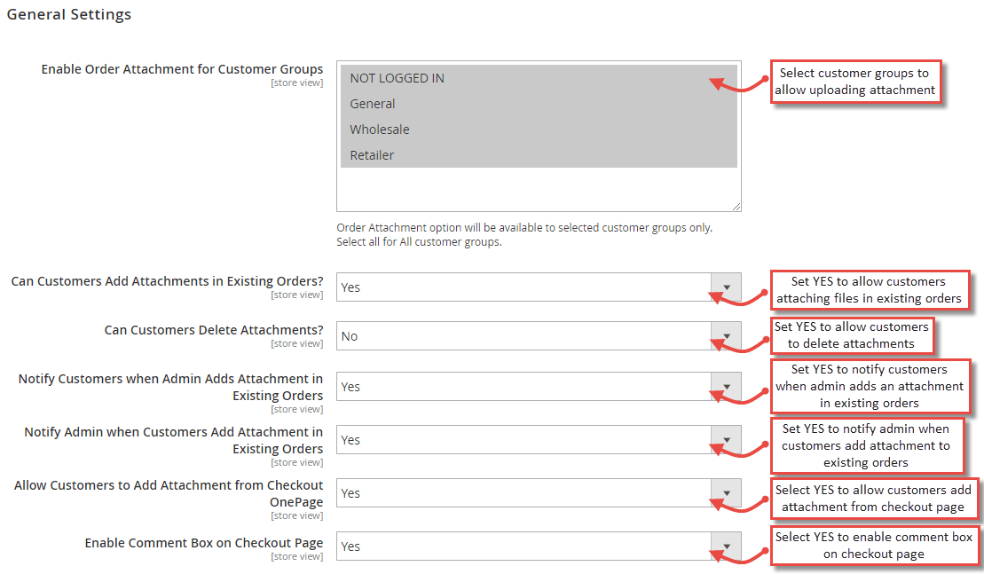 Magento 2 Order Attachment | Meetanshi Docs
