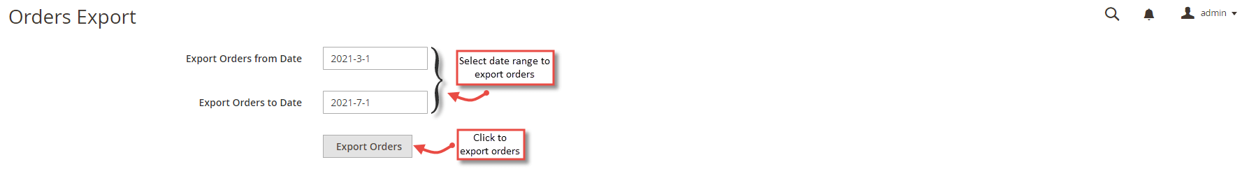 Magento 2 Order Import Export | Meetanshi Docs