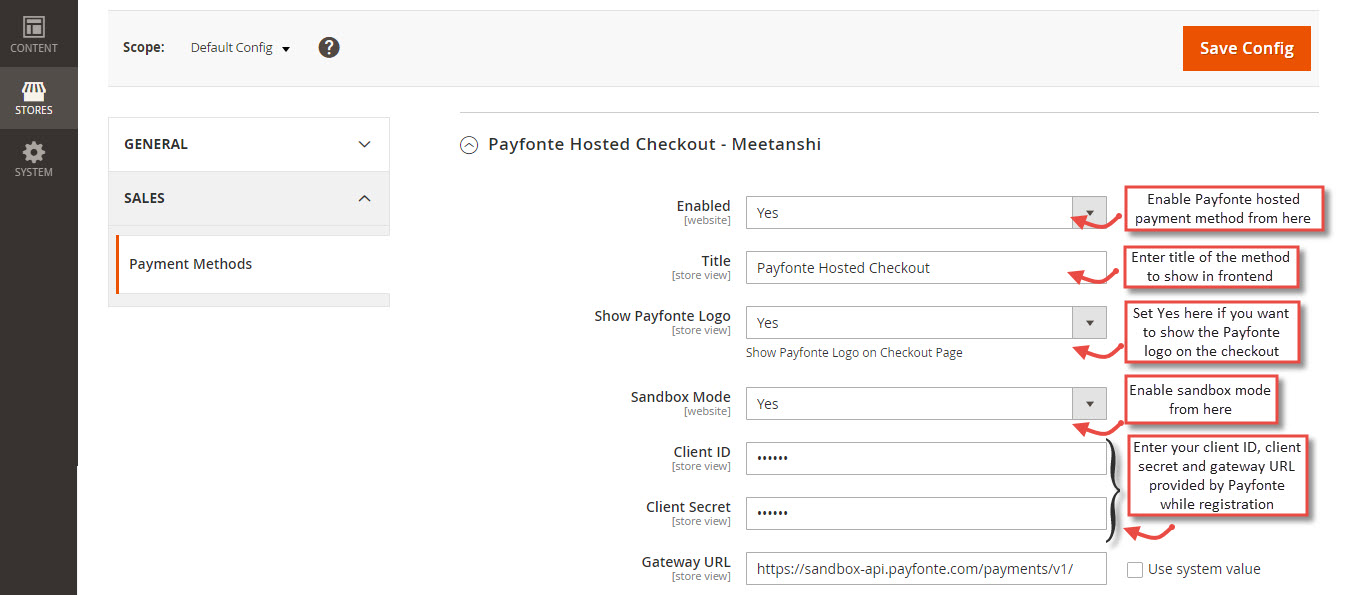 Magento 2 PayFonte Integration | Meetanshi Docs