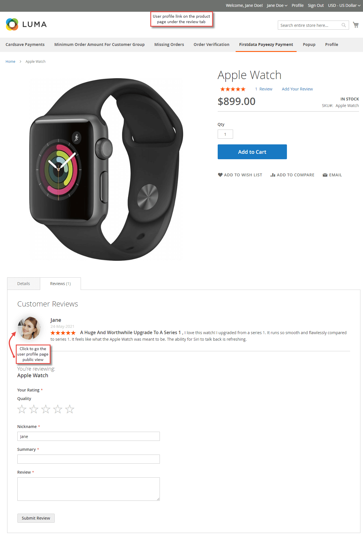 Magento 2 User Profile | Meetanshi Docs