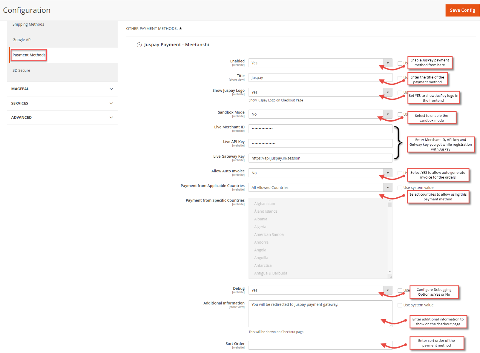Magento 2 JusPay Payment Gateway - JusPay for Magento 2