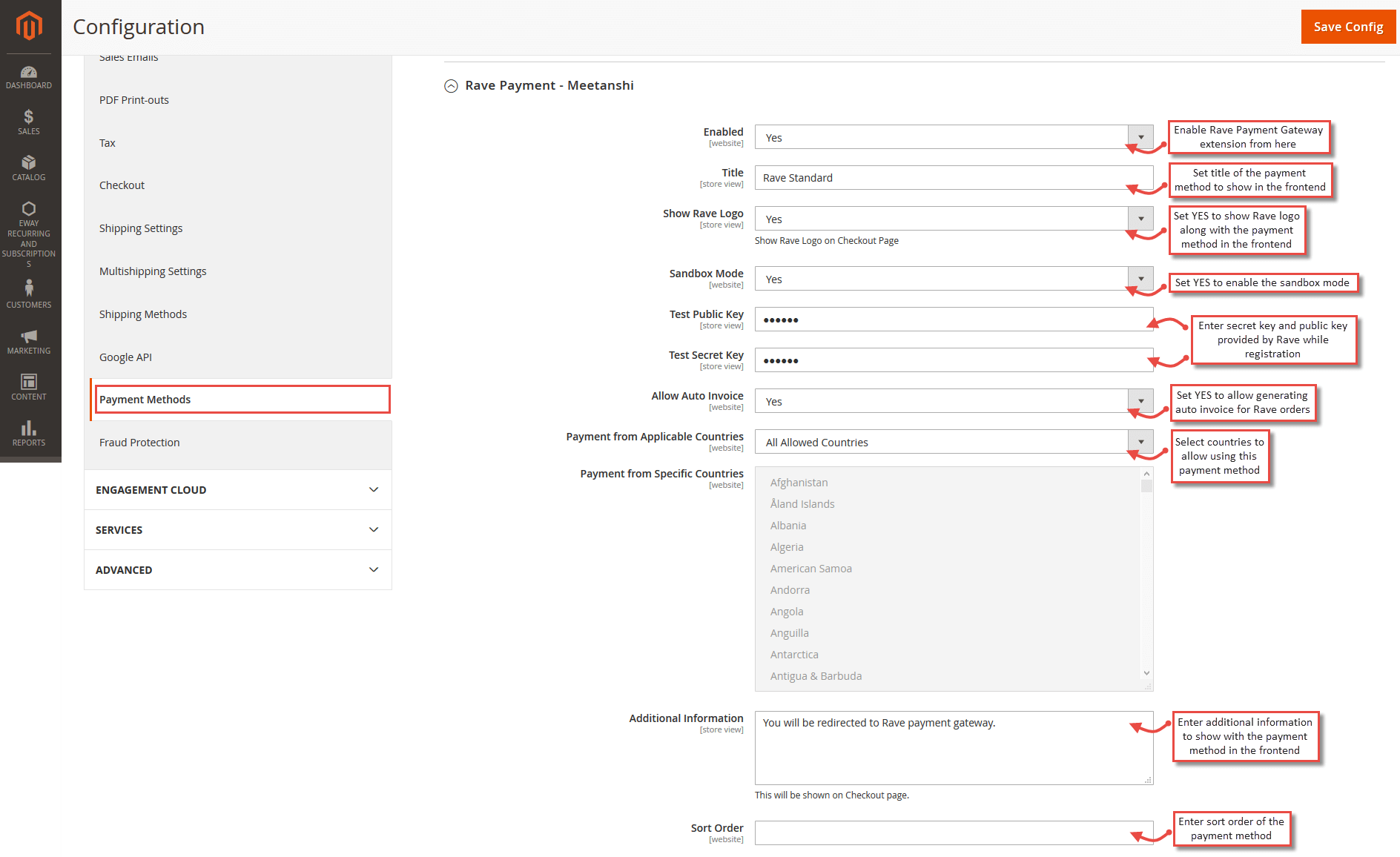 Magento 2 Rave Payment Gateway Integrate Ravepay By Flutterwave 1103