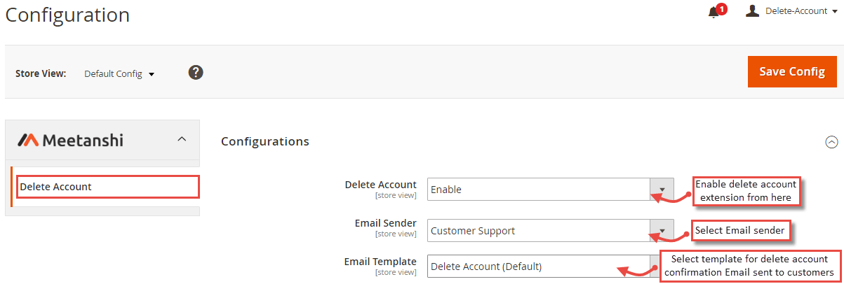 Magento 2 Delete Account Magento 2 Delete Customer Account