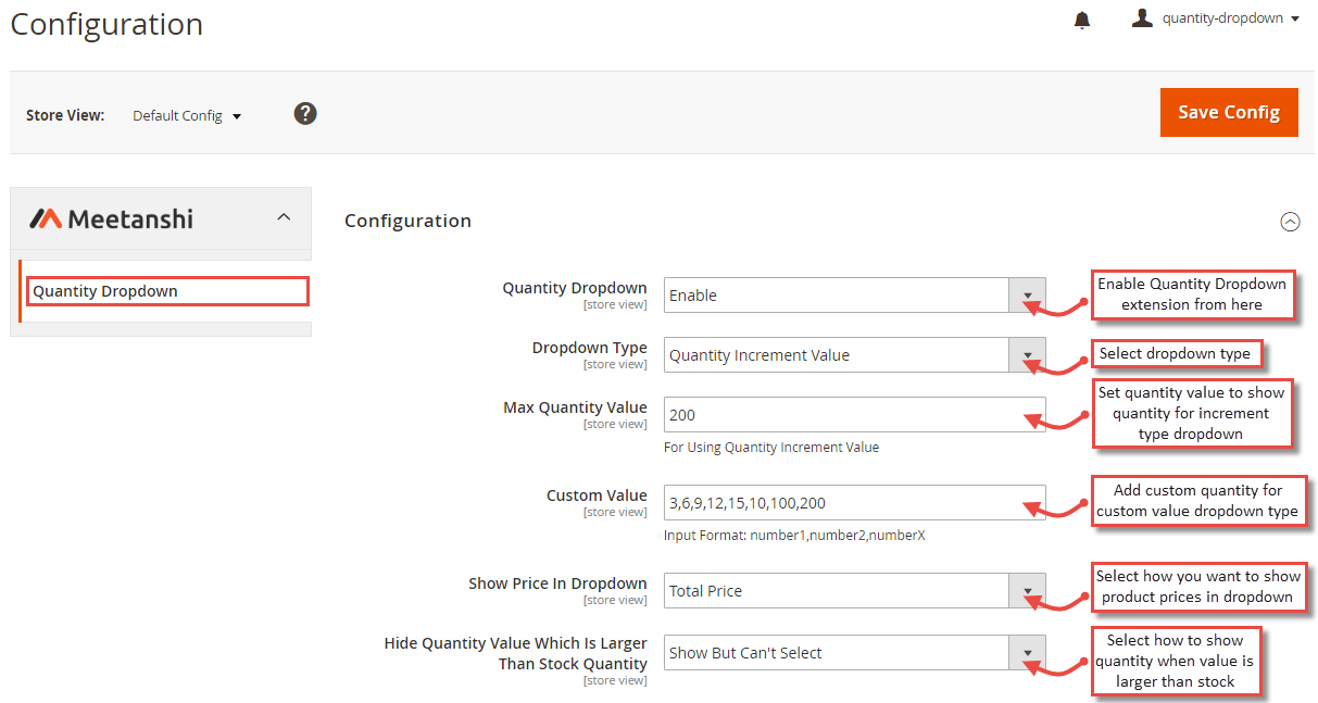Magento 2 Quantity Dropdown Customize Add To Cart Qty