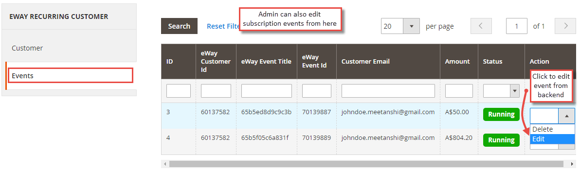 Magento 2 eWay Recurring & Subscription Payment Extension