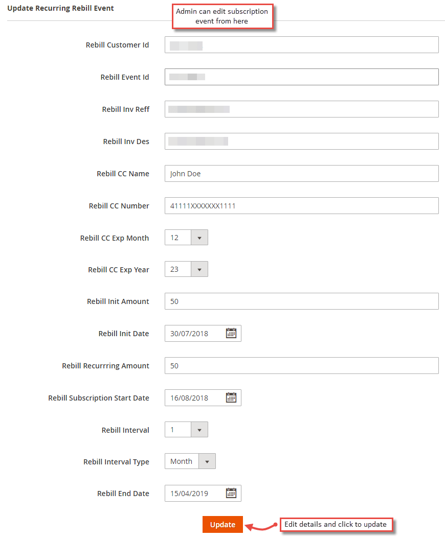 Magento 2 eWay Recurring & Subscription Payment Extension