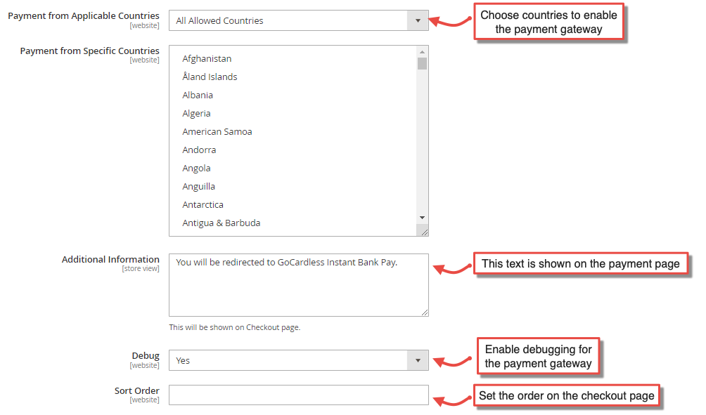 Magento 2 GoCardless Instant Bank Pay - Meetanshi