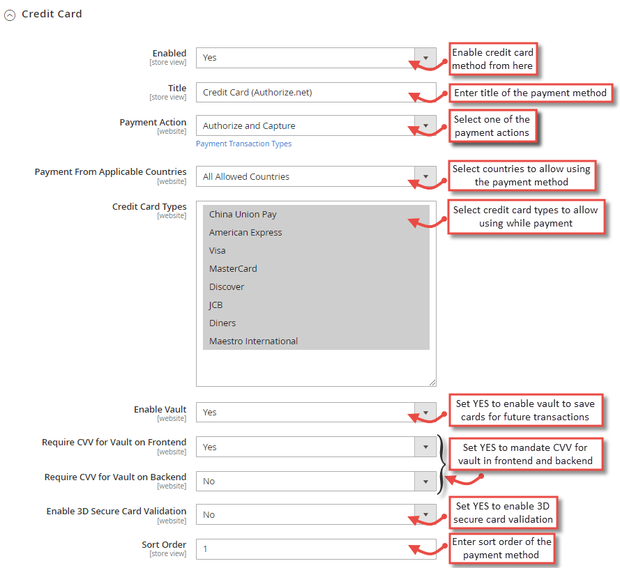 Magento 2 Authorize.net CIM Payment Extension - Meetanshi