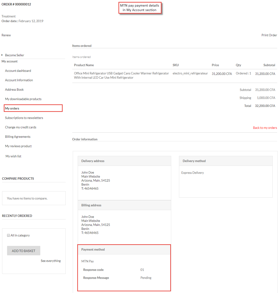 Magento 2 MTN Pay - Africa's MTN Gateway Integration in Magento 2