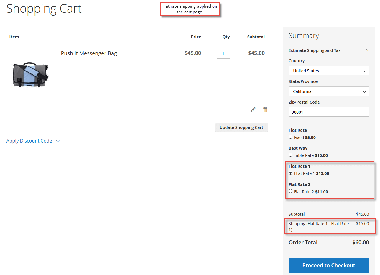 Free Magento 2 Multiple Flat Rate Shipping